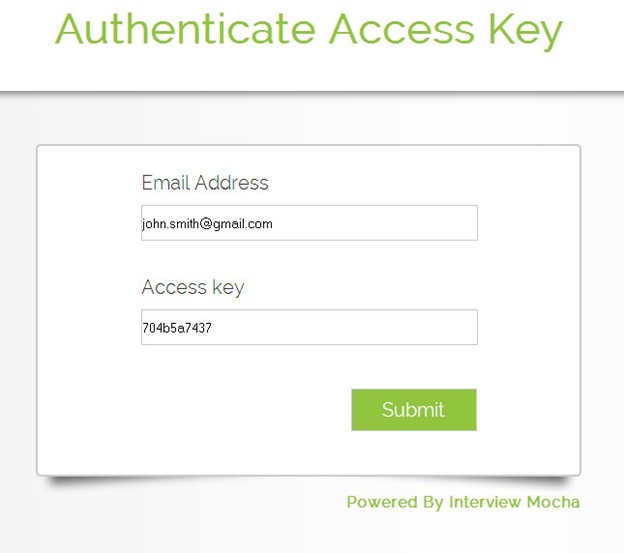 How a candidate can appear for test on the iMocha platform