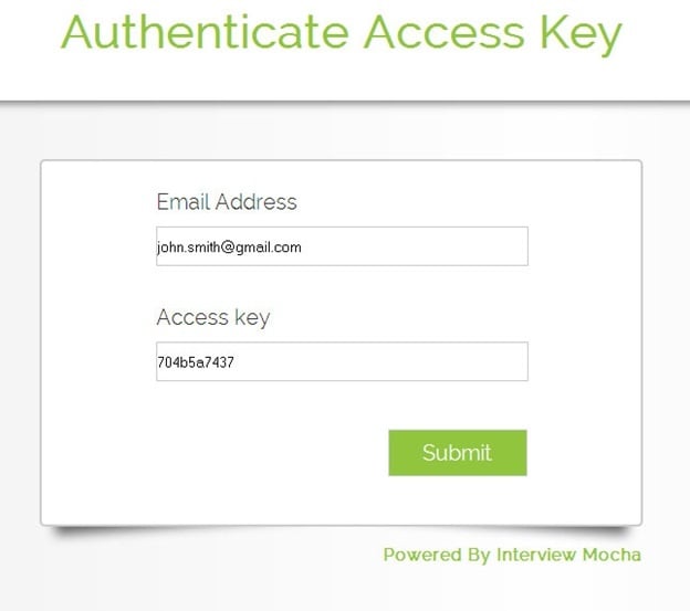 How a candidate can appear for test on the iMocha platform