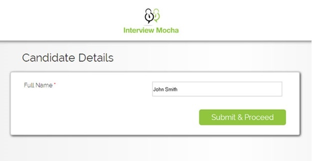 How a candidate can appear for test on the iMocha platform